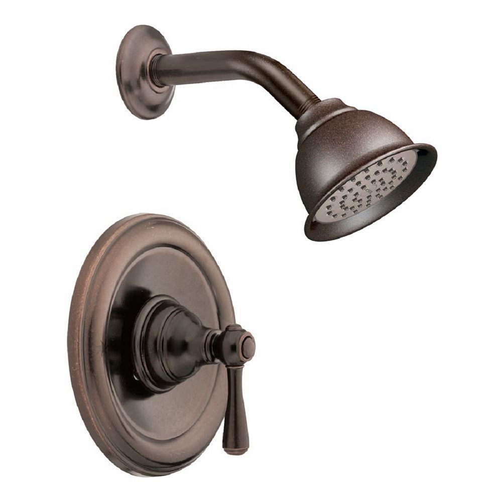 Moen Kingsley Posi Temp Single Handle 1 Spray Shower Faucet Trim Kit In