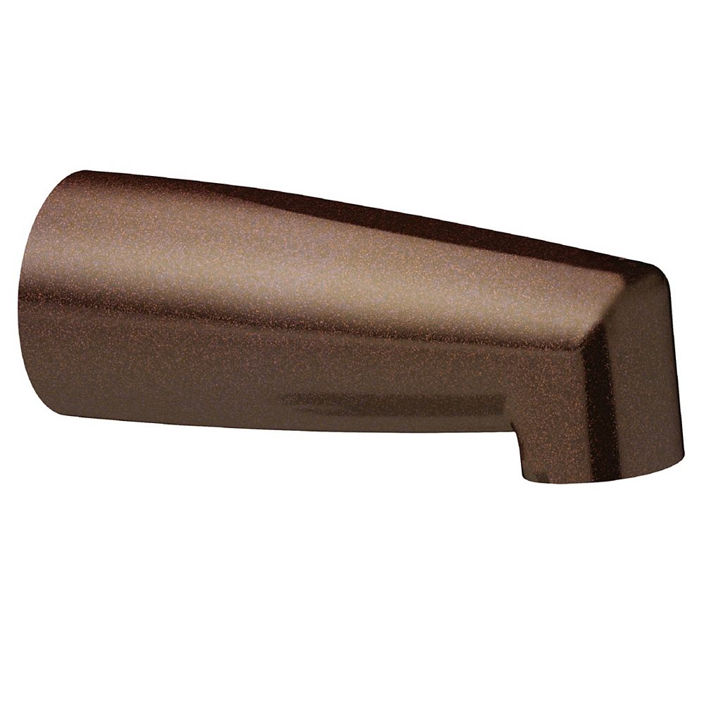 MOEN Non-Diverter Tub Spout with Slip Fit Connection in Oil Rubbed ...