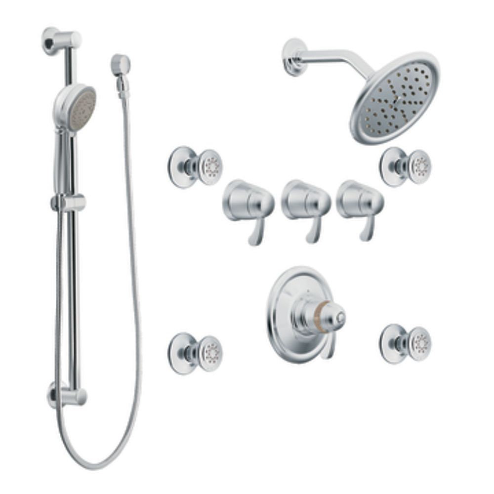 MOEN Exacttemp Vertical Spa in Chrome | The Home Depot Canada