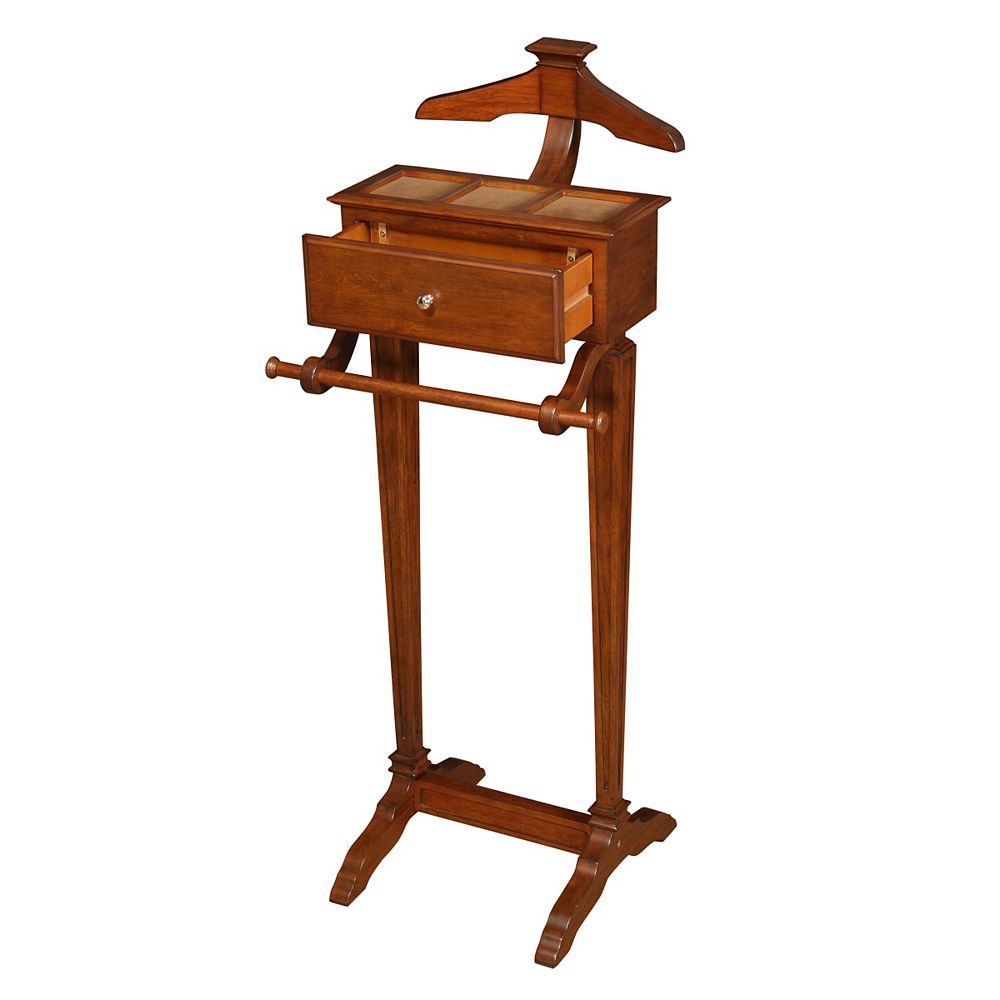 Powell Marquis Cherry Men's Valet | The Home Depot Canada