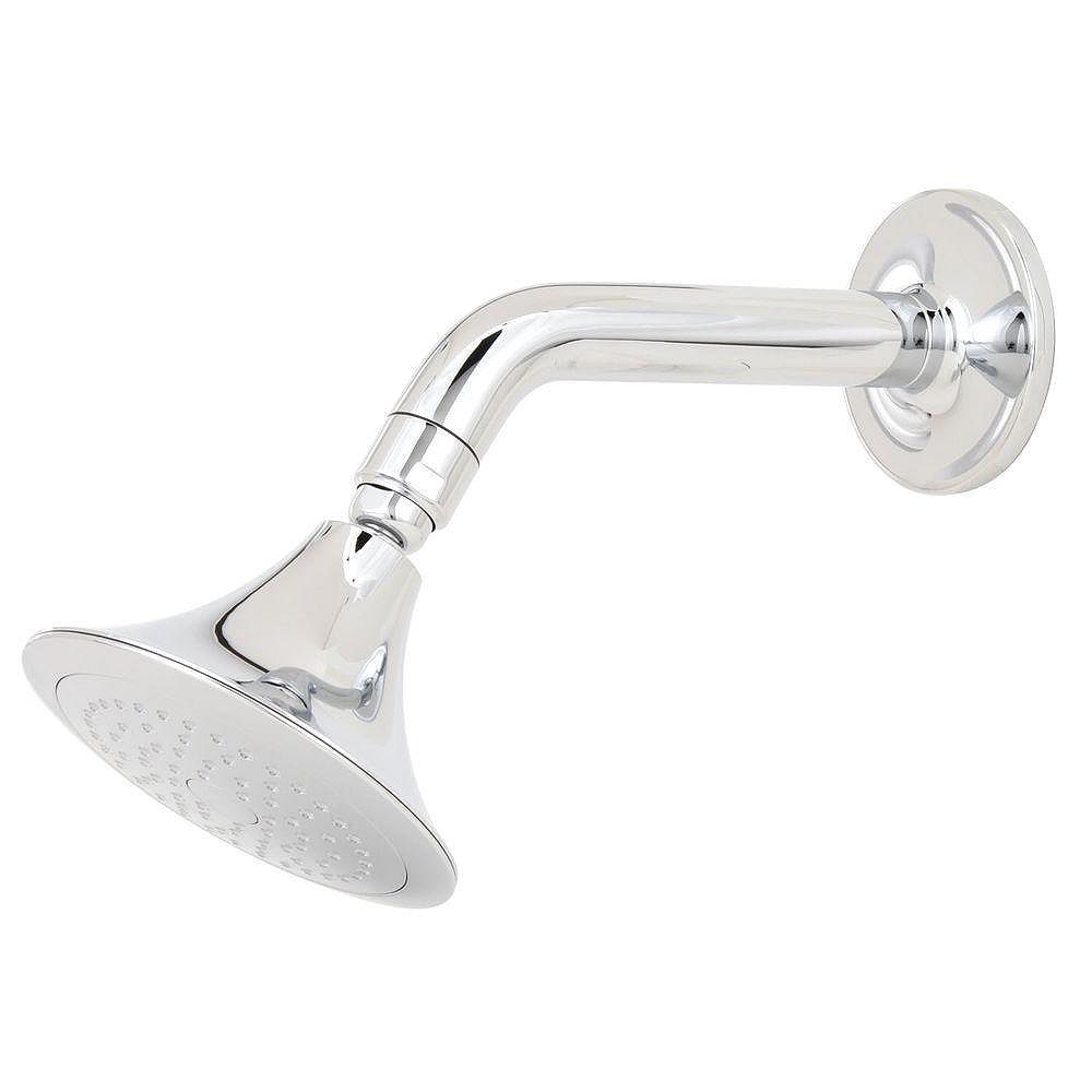 KOHLER Symbol Single-Function Showerhead with Arm and Flange in ...