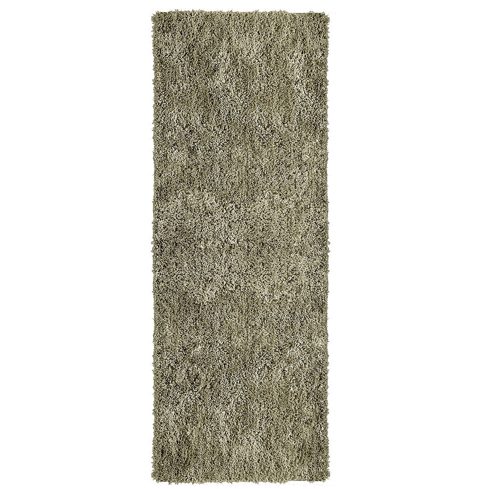 Lanart Rug Shag-ri-La Beige Tan 2 ft. x 8 ft. Indoor Shag Runner | The ...