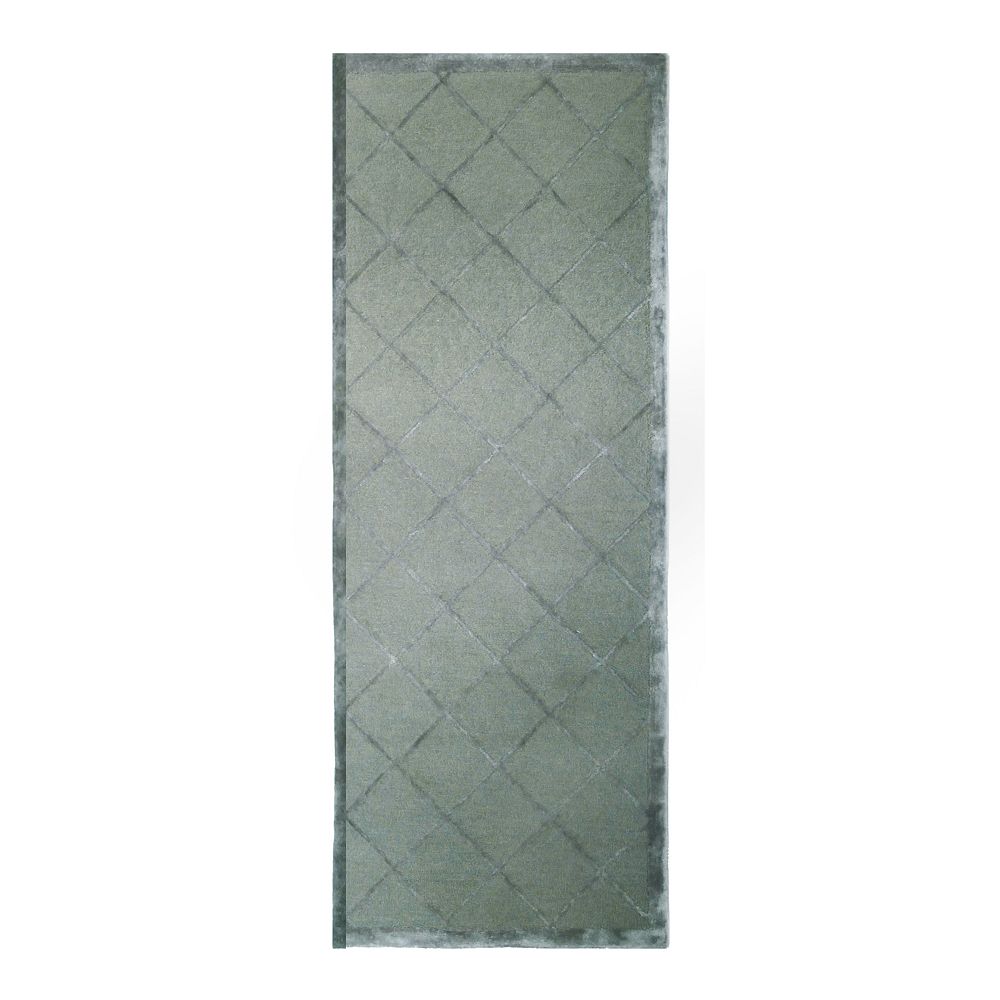 Lanart Rug Terrace Grey 2 ft. x 8 ft. Indoor Contemporary Rectangular ...
