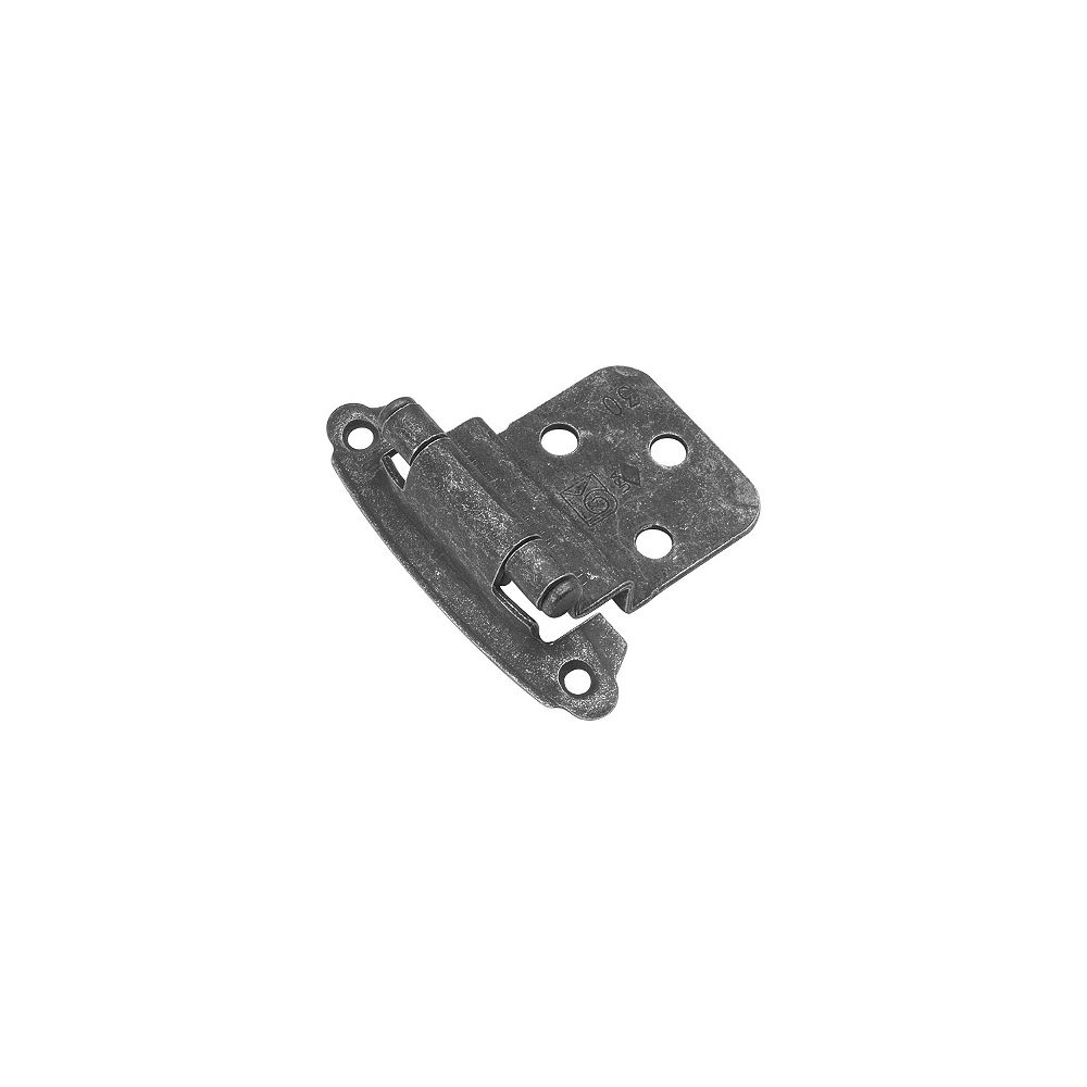 Belwith Hinges 3/8 In. Offset, Pewter Finish | The Home Depot Canada