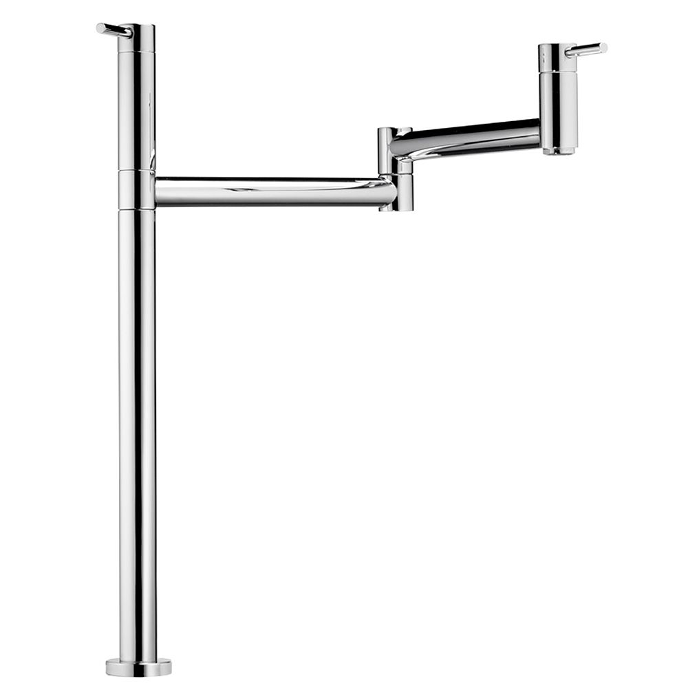 Blanco Deck-Mounted, Cold Water Pot Filler, Stainless Steel | The Home ...