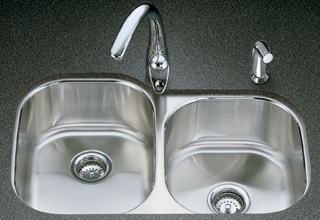 KOHLER Undertone Large/Medium Undercounter Kitchen Sink | The Home ...