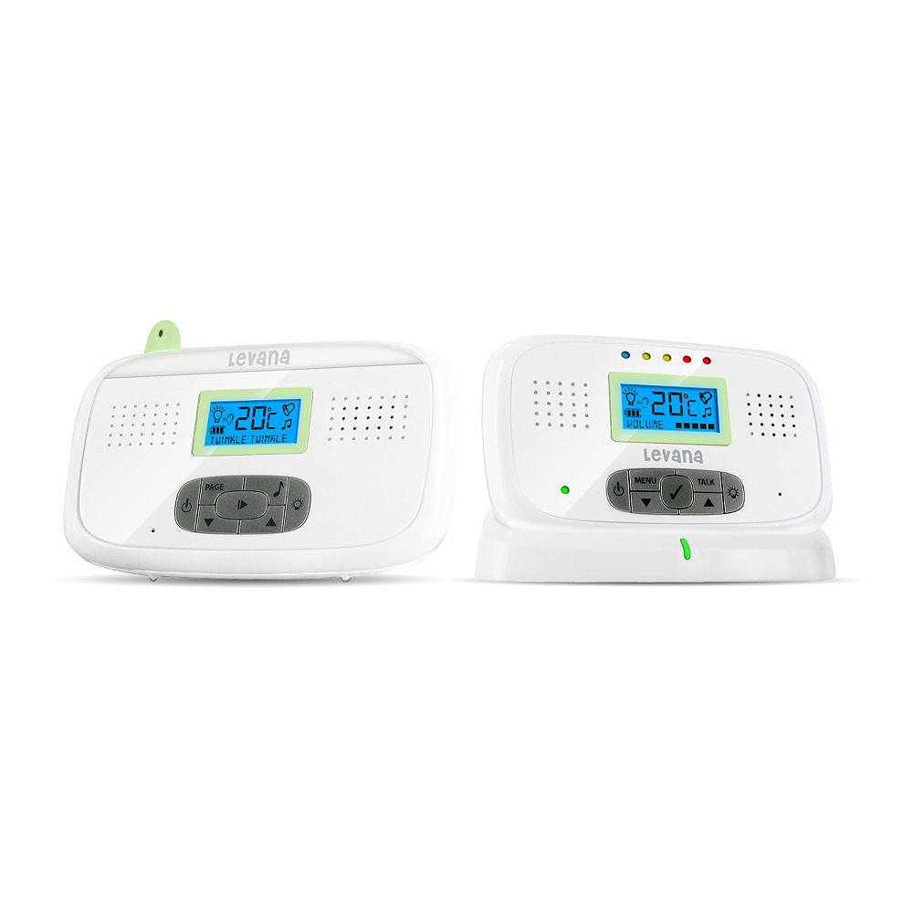 Levana Melody Digital Baby Monitor with Talk-To-Baby Intercom and ...
