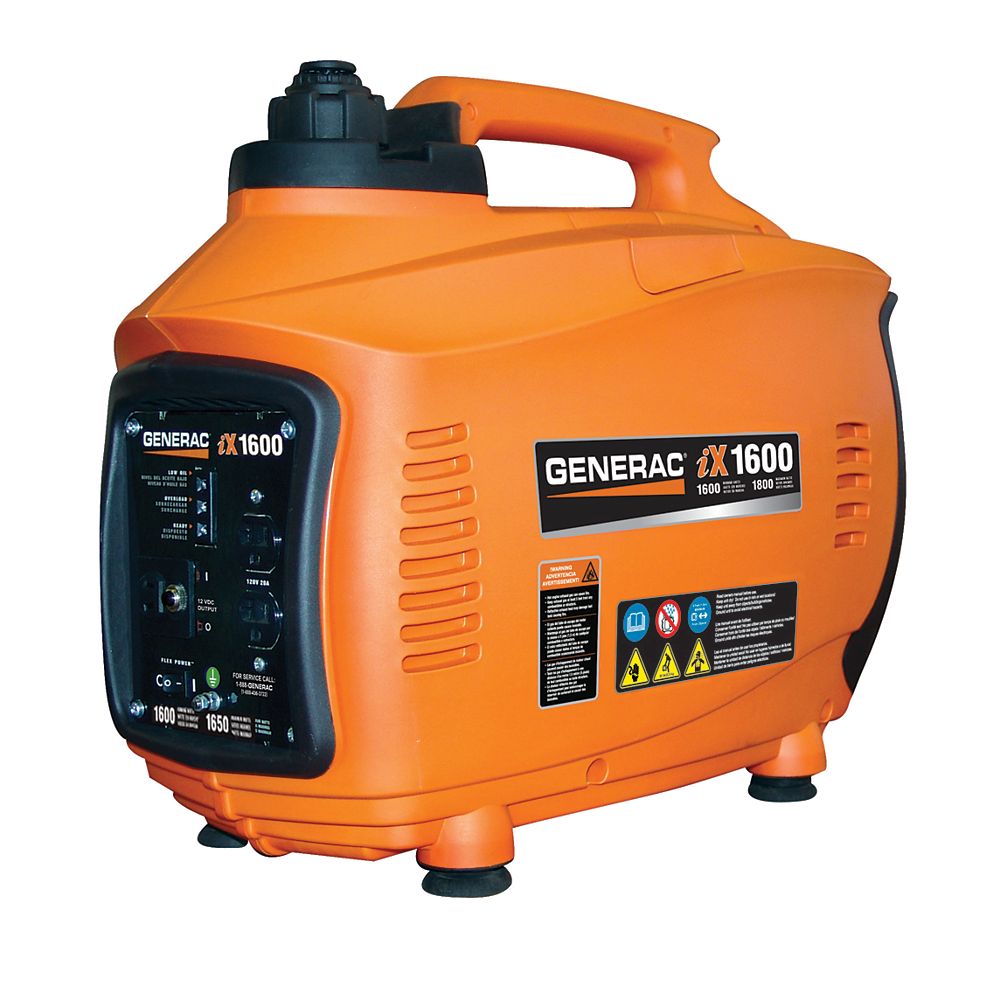 Generac iX1600 W Génératrice à onduleur | Home Depot Canada