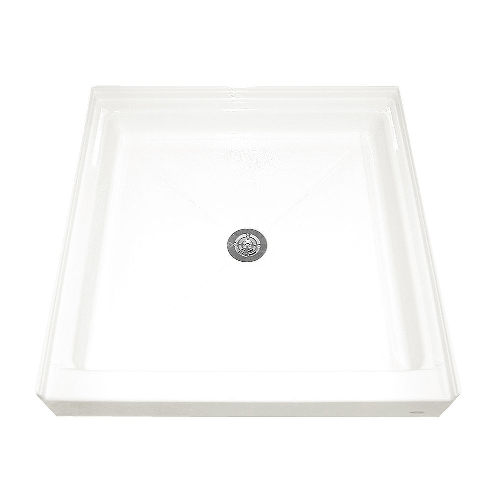 American Standard 36-3/16 Inch x 36 Inch Single Threshold Shower Base ...