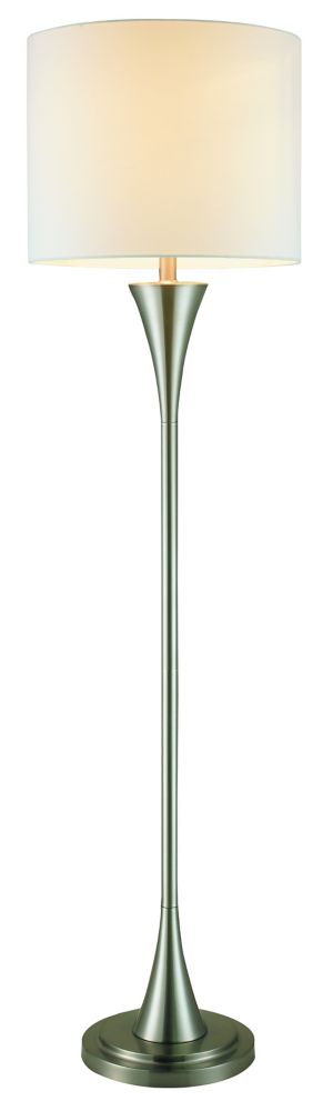 GEN-Lite Pure Brushed Nickel Floor Lamp | The Home Depot Canada