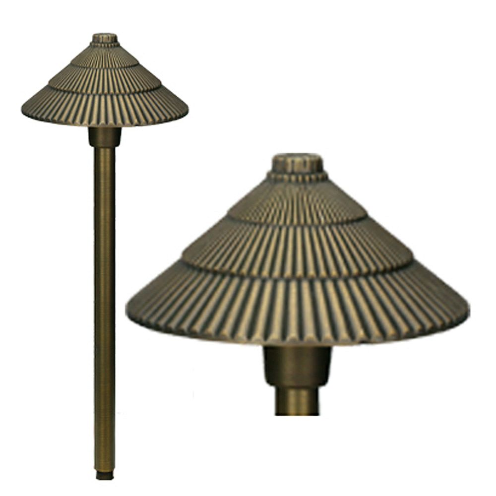Best Quality 1-Light Path Light Antique Bronze Finish | The Home Depot ...