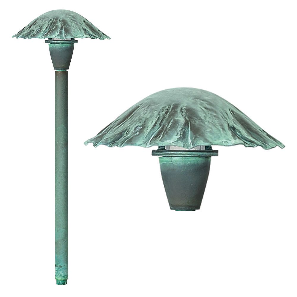 Best Quality 1-Light Path Light Verde Green Finish | The Home Depot Canada