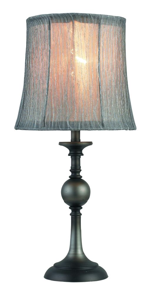 GEN-Lite Canterbury Mini Metal Table Lamp - 17.25 Inch | The Home Depot ...