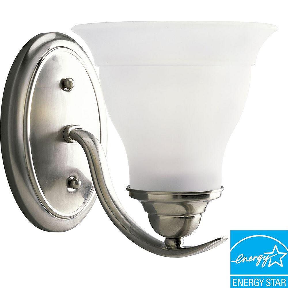Progress Lighting Trinity Collection Brushed Nickel 1-light Fluorescent ...