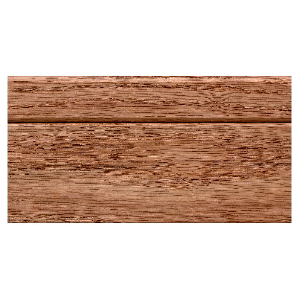 Ornamental Mouldings Oak Bevel Baseboard Moulding - 3/8 x 4-1/8 x 96 ...