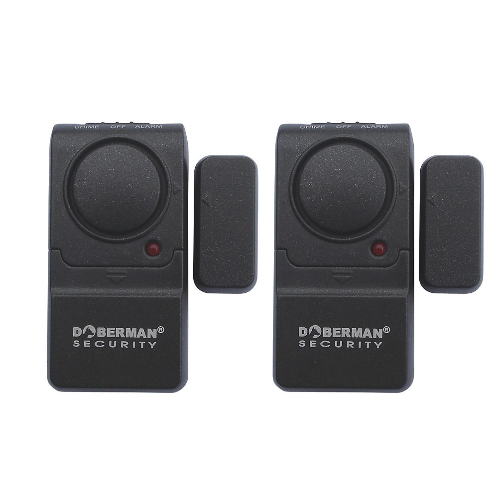 Doberman Security Mini Entry Defender W/ Chime (2-Pack) | The Home ...