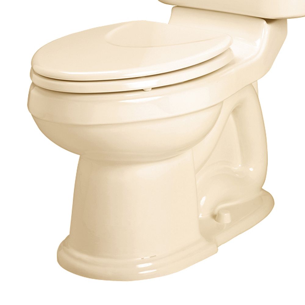 American Standard Oakmont Champion Round Toilet Bowl Only in Bone ...