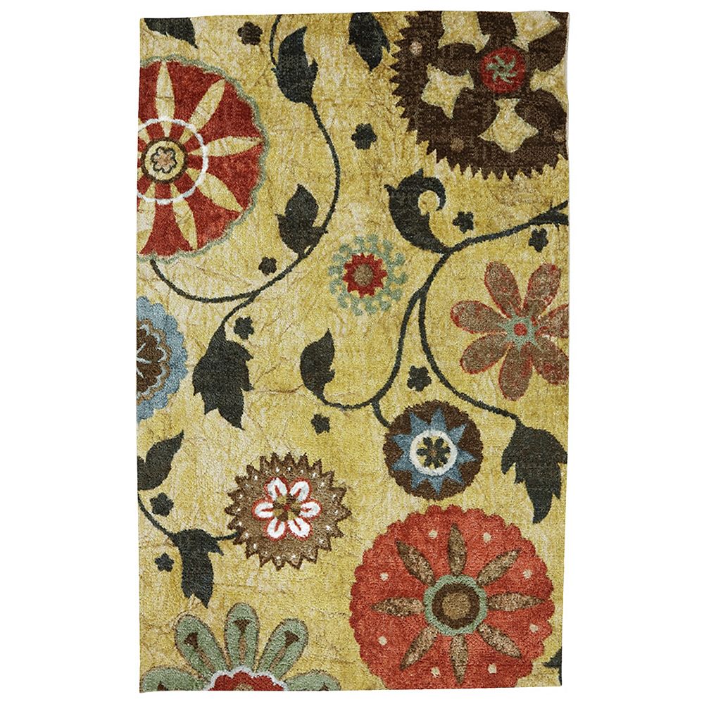 Mohawk Home Medallion Multi-Colour 5 ft. x 8 ft. Rectangular Area Rug ...