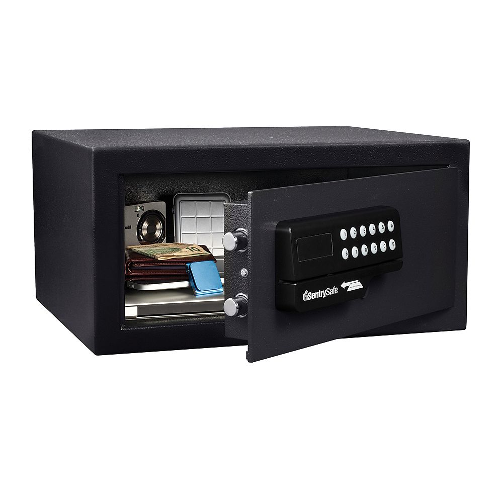 Sentry Safe Card Access Safe - 1.0 Cu. Feet, black | The Home Depot Canada