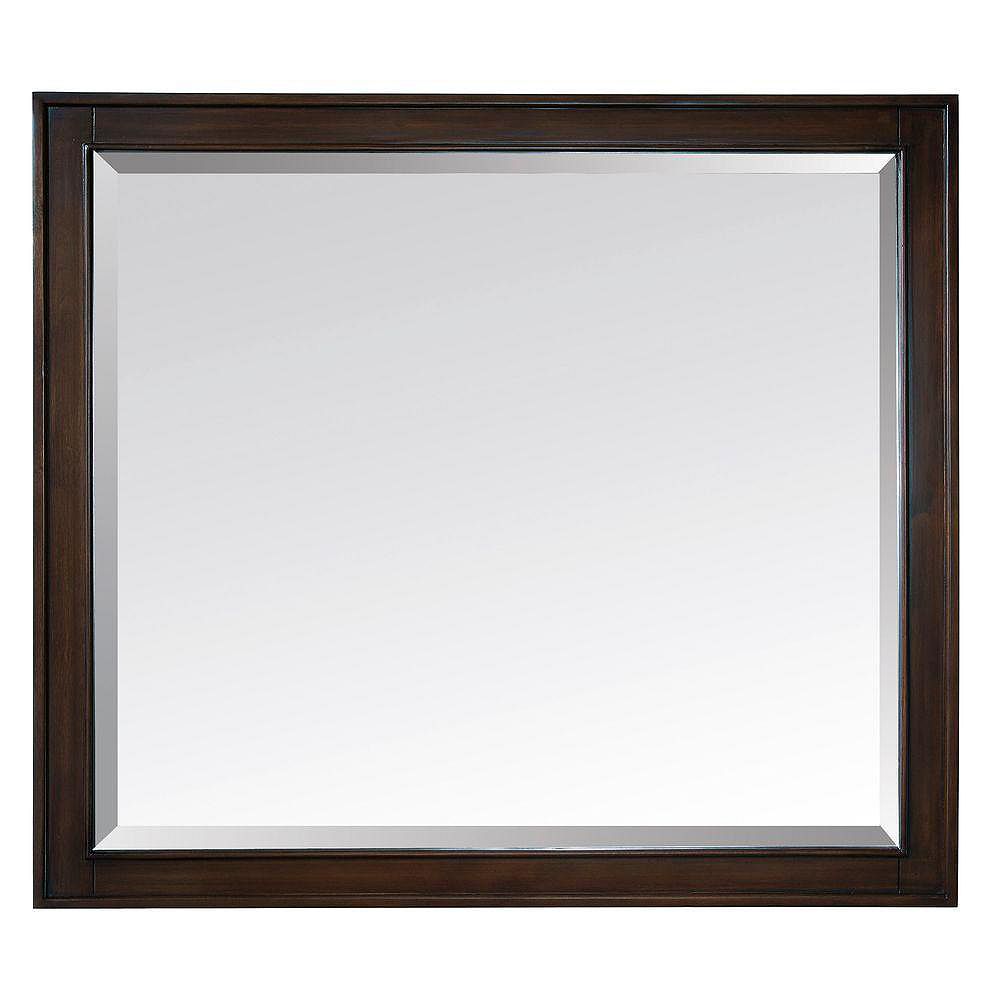 Avanity Madison 36 Inch Mirror in Light Espresso Finish | The Home ...