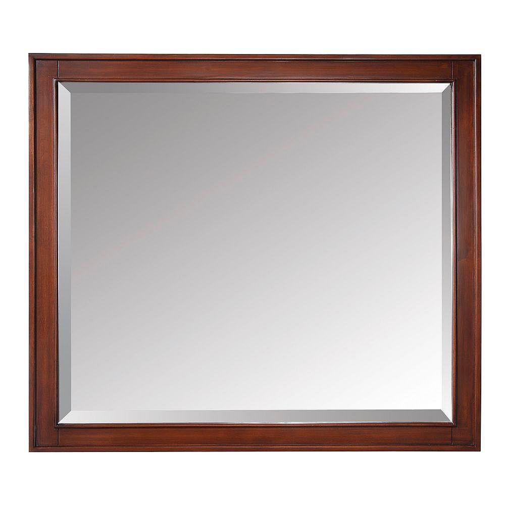 Avanity Madison 36 Inch Mirror in Tobacco Finish | The Home Depot Canada