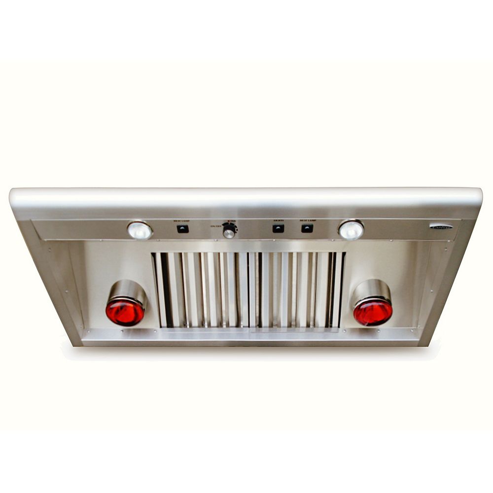 Capital 48 inch 1200 CFM Range Hood With Heat Lamp In Stainless Steel capital-48-inch-1200-cfm-range-hood-with-heat-lamp-in-stainless-steel