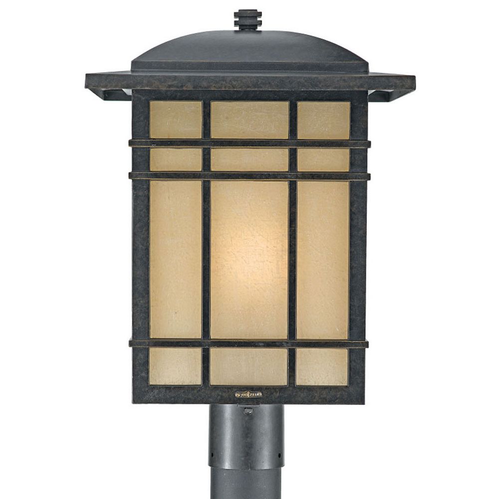 Filament Design Monroe 1-Light Imperial Bronze Outdoor Post Lantern ...