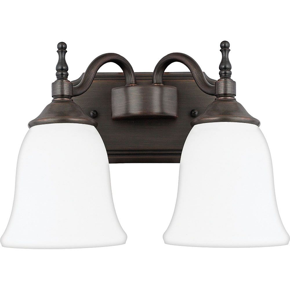 Filament Design Monroe 2 Light Copper Bronze Incandescent Vanity with ...