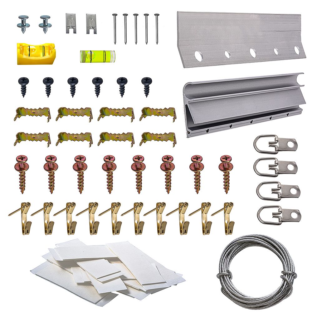 Hangman Picture & Poster Hanging Kit - 71pcs | The Home Depot Canada