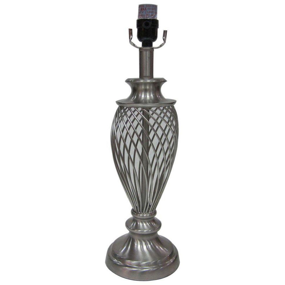 Hampton Bay Swirled Cage Table Lamp | The Home Depot Canada