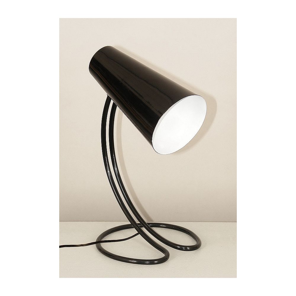 Lumirama Lampe de table Noire Collection Pelicani | Home Depot Canada