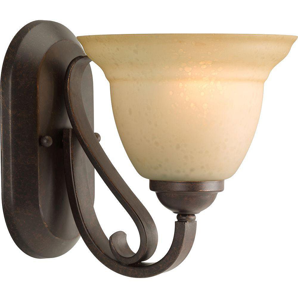 Progress Lighting Torino Collection Forged Bronze 1-light Wall Bracket ...