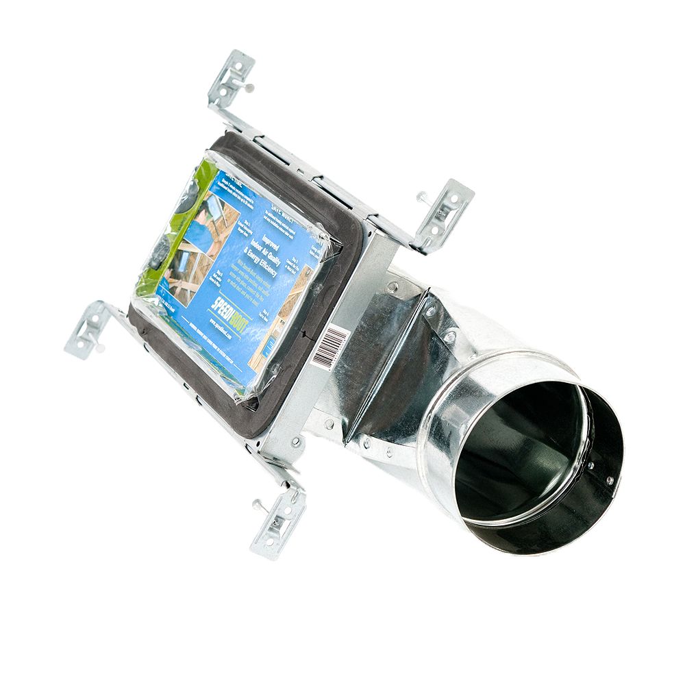 Speedi-Boot 4 in. x 8 in. x 5 in. Torpedo End Register Vent Boot with ...