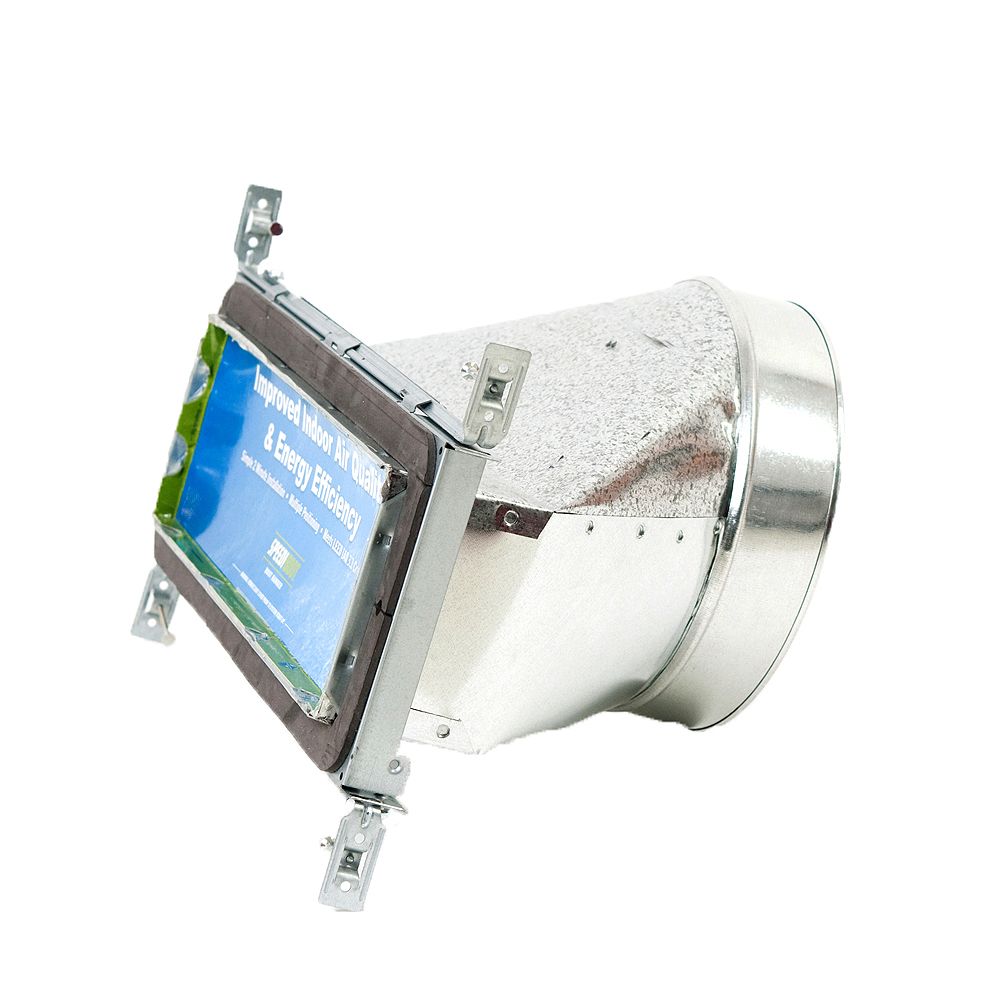 Speedi-Boot 4 in. x 14 in. x 8 in. Straight Register Vent Boot with Adj ...