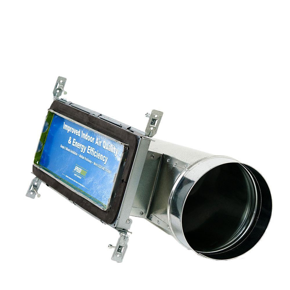 Speedi-Boot 4 in. x 14 in. x 6 in. Torpedo End Register Vent Boot with ...
