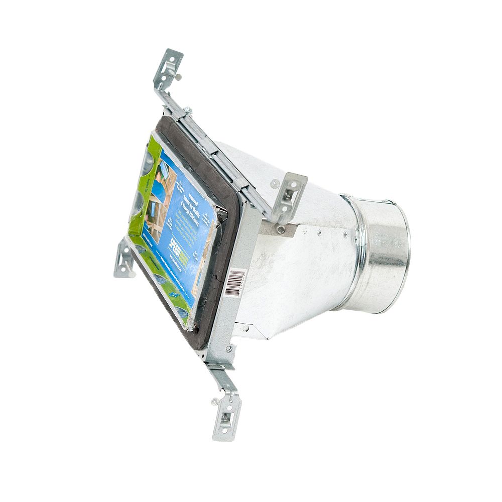 Speedi-Boot 4 in. x 8 in. x 5 in. Straight Register Vent Boot with Adj ...