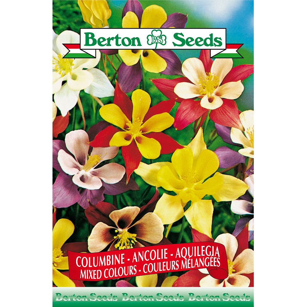 Berton Seeds Co. Limited Columbine Mixed Colours Seeds | The Home Depot ...