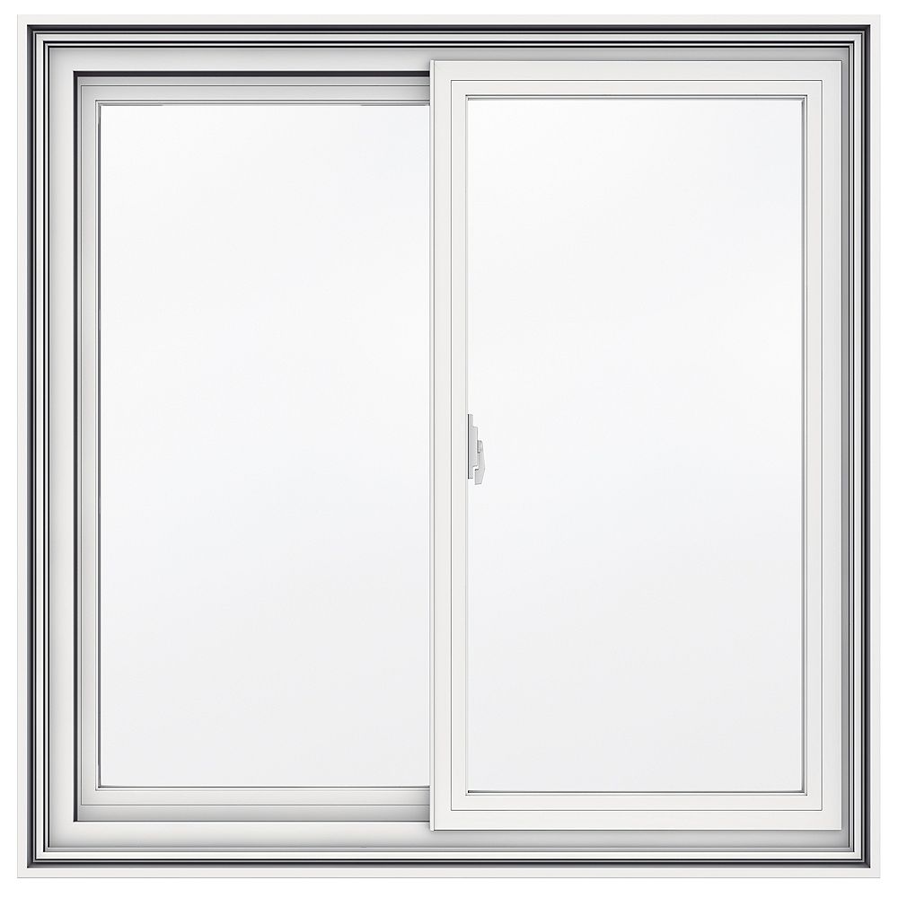 JELD-WEN Windows & Doors 36-inch x 36-inch 5000 Series Vinyl Double ...