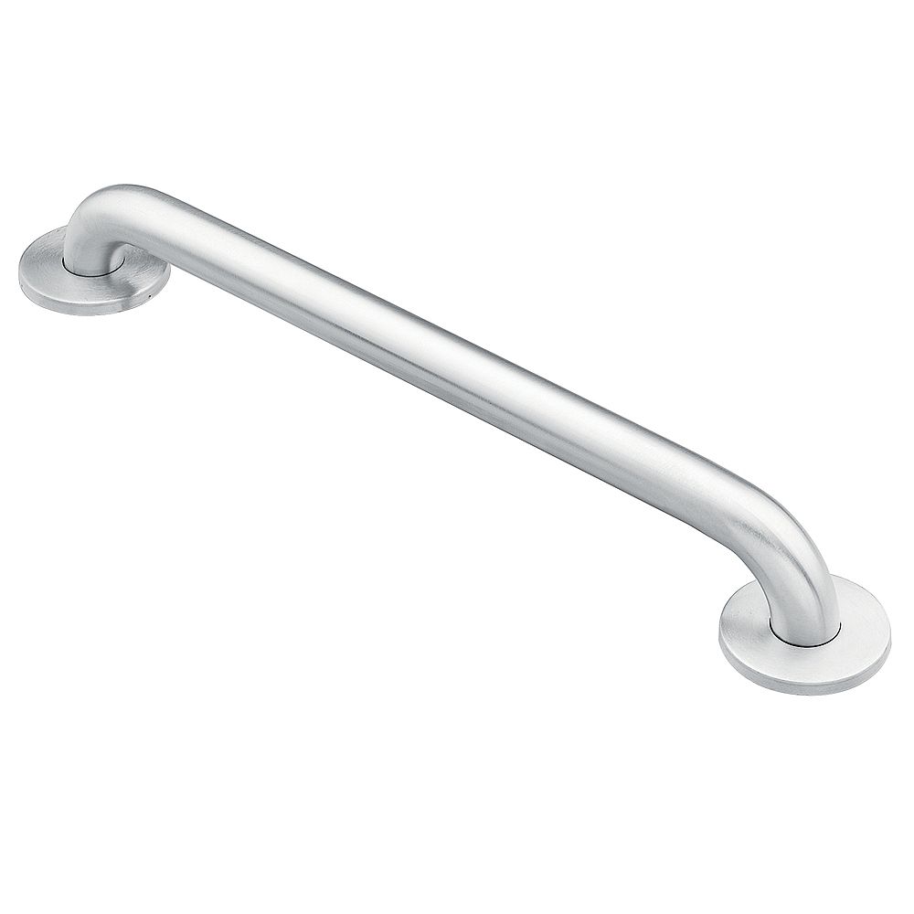 MOEN 36-inch x 1.25-inch Grab Bar in Stainless Steel (ADA Compliant ...