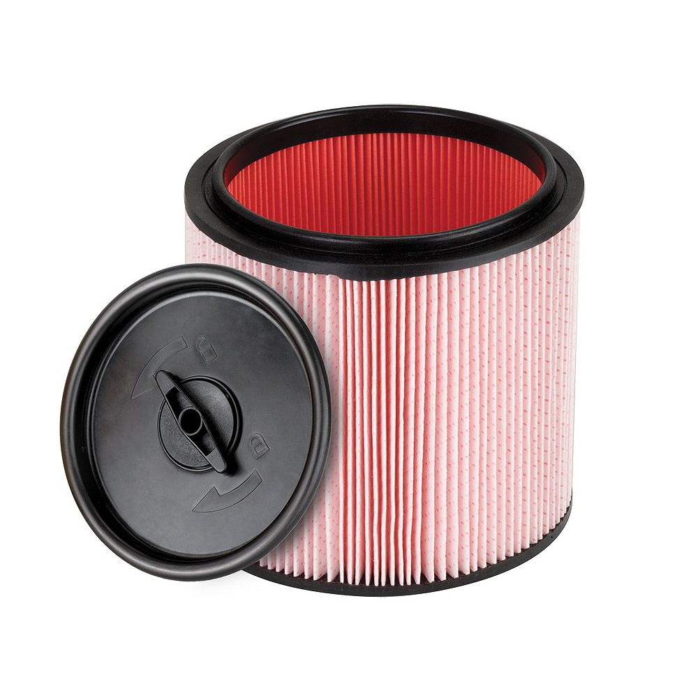 Dura Vac Fine Dust Cartridge Filter and retainer | The Home Depot Canada