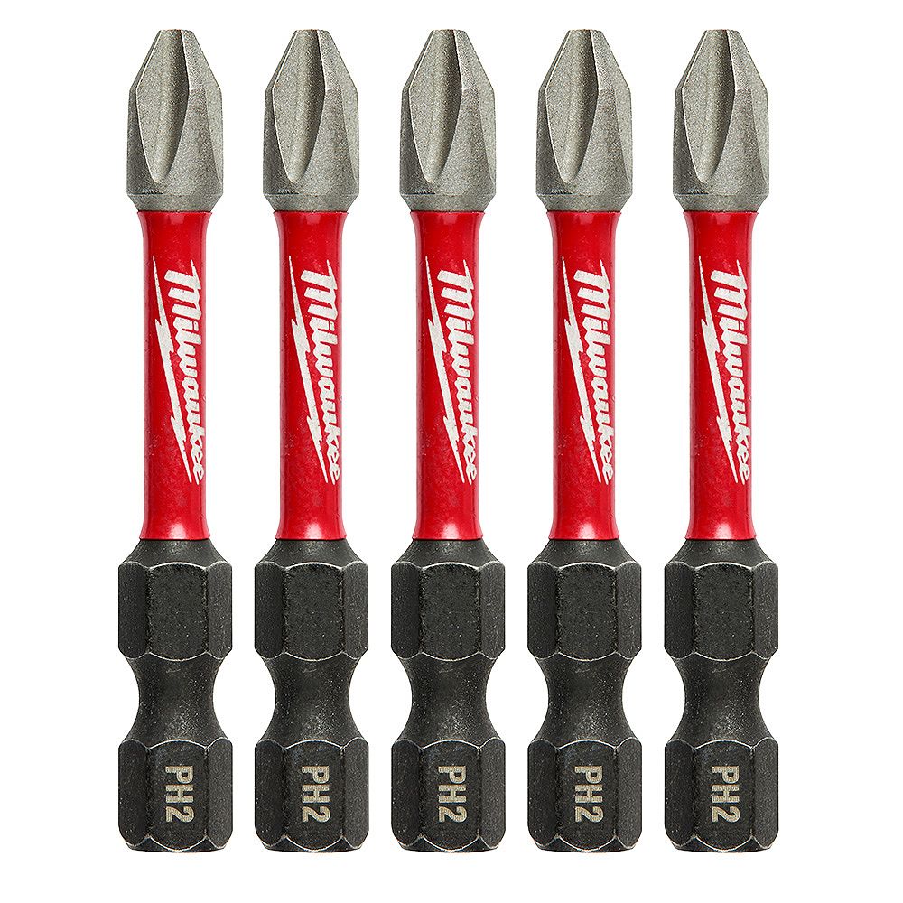 Milwaukee Tool Shockwave Impact Duty 2 In Phillips 2 Alloy Steel