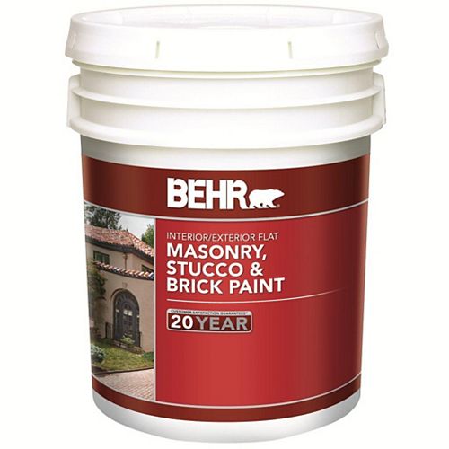 Masonry & Stucco Exterior Paint - Exterior Paints | The Home Depot Canada