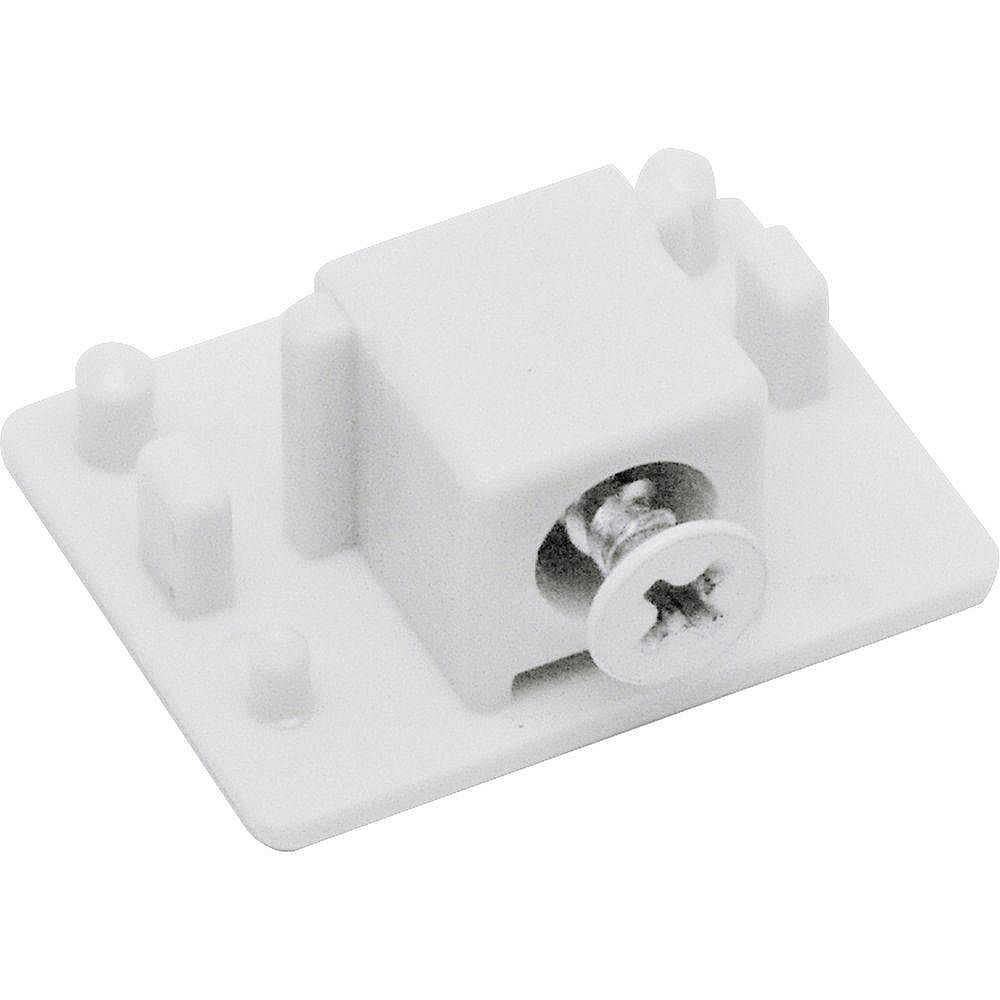 Progress Lighting White Track Accessory, Dead End Cap | The Home Depot ...