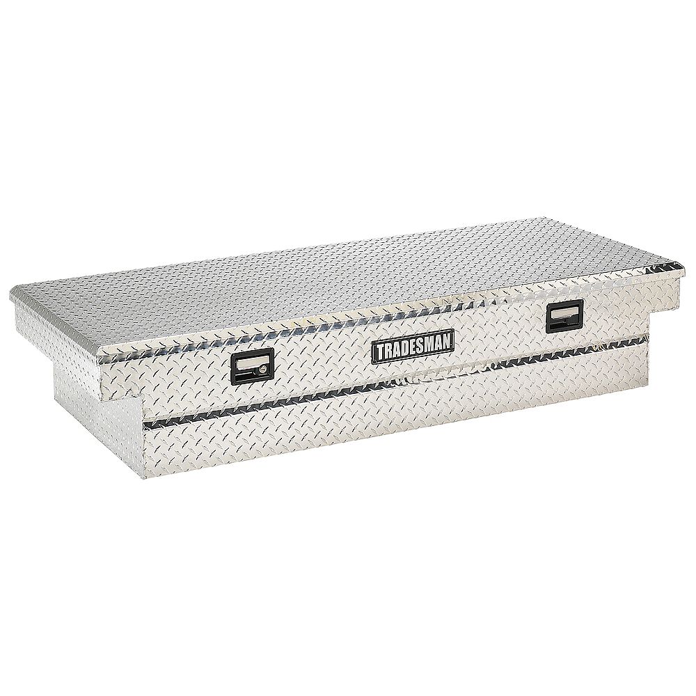 Tradesman 70-inch Full Size Cross Bed Aluminum Single Lid Truck Tool ...