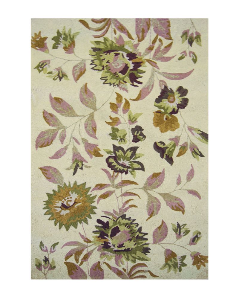 Lanart Rug Martha's Vineyard Beige Tan 9 ft. x 12 ft. Indoor ...
