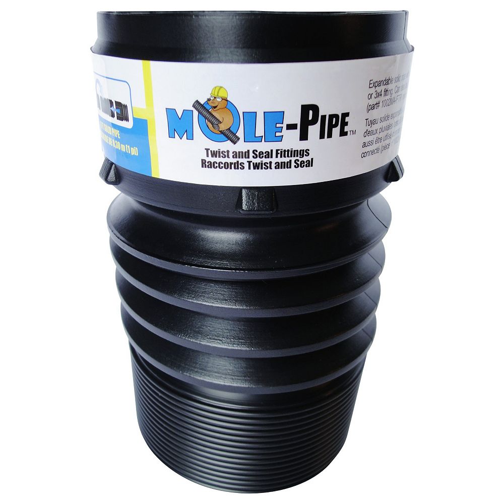 MOLE-Pipe 1 Feet Expandable Solid Pipe | The Home Depot Canada