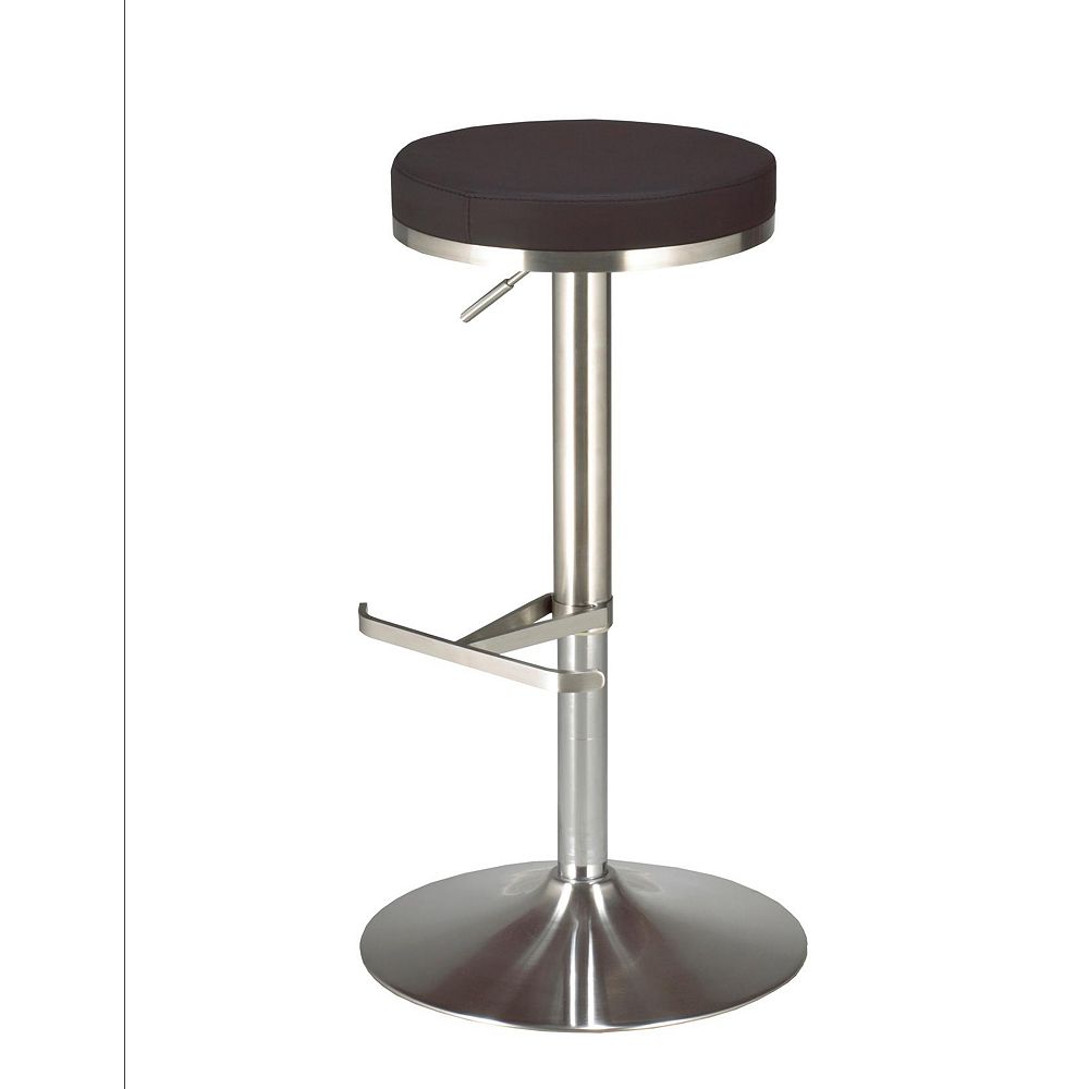 Worldwide Homefurnishings Inc. Alto adjustable gas lift stool - Black ...