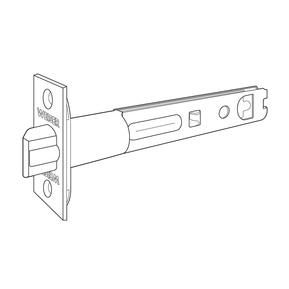 Weiser 5-inch Brass Knob/Lever Latch | The Home Depot Canada