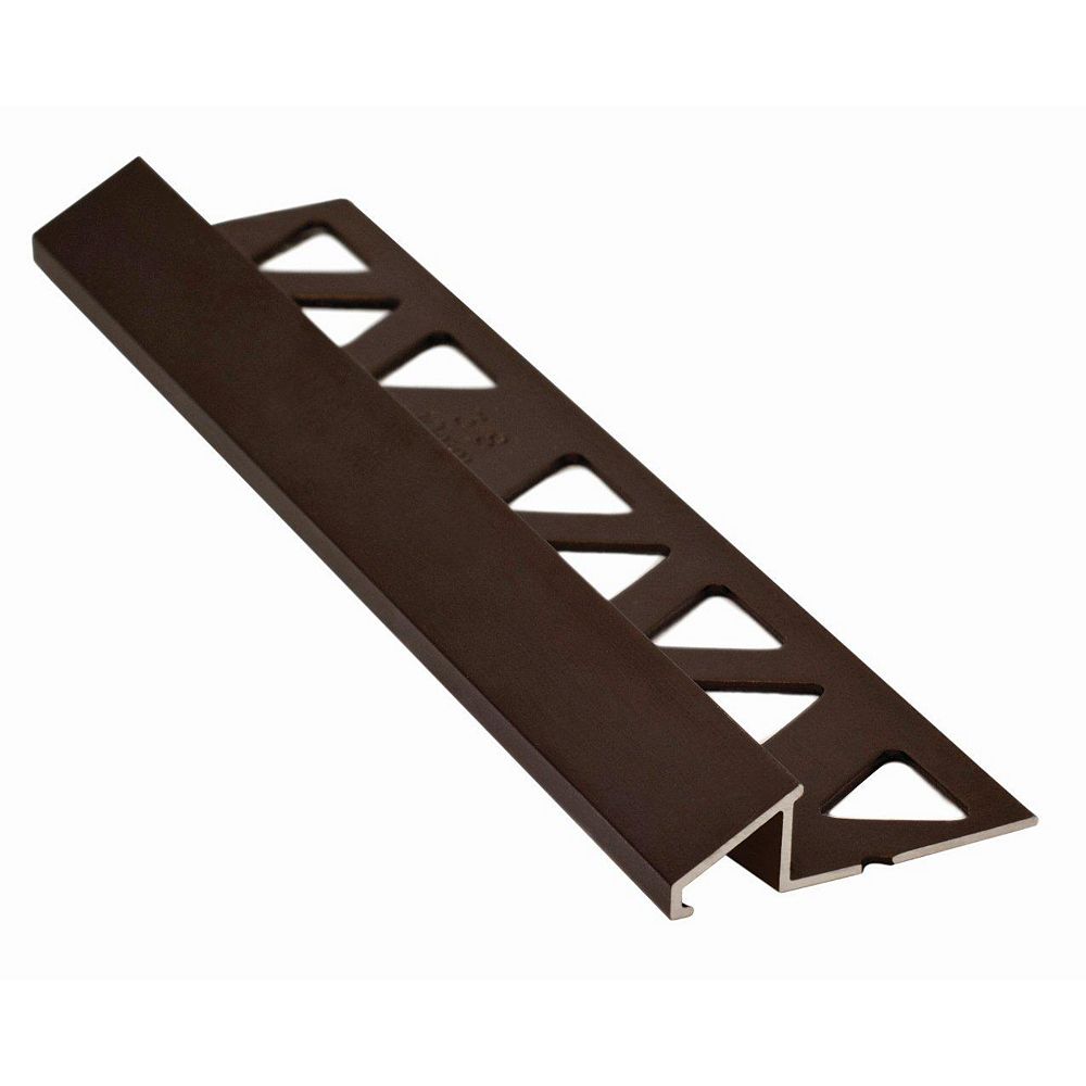 PROVA 5/16 inch (8Mm) Tile Reducer - 8Ft - Satin Antique Bronze - 10 ...