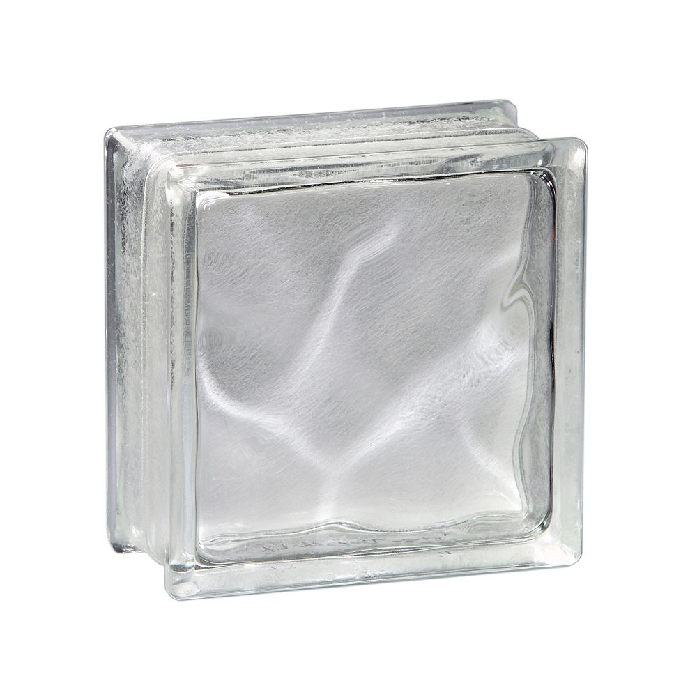 Pittsburgh Corning 8 Inch x 8 Inch x 4 Inch Glass Block Decora LX ...